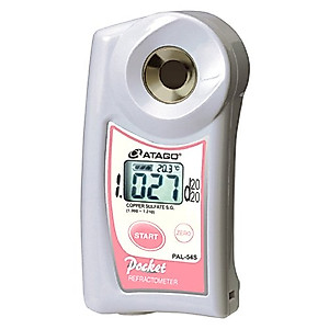 Atago 4454 PAL-54S Digital Hand-Held Pocket Clinical Inspection Refractometer, Special Scale for Copper Sulfate Specific Gravity