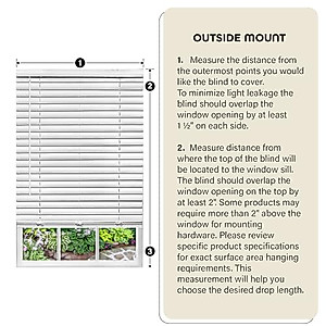 Achim Home Furnishing Cordless GII Luna 2" Slat Mahogany Venetian Window Blinds 39" W x 64" L