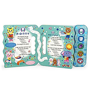 Everybody Potties - Songs To Help You Go! 5-Button Song Children's Board Book, Potty Training (Early Bird Song Books)