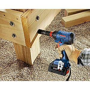 BOSCH GDX18V-1600B12 18V 1/4 In. and 1/2 In. Two-In-One Bit/Socket Impact Driver Kit
