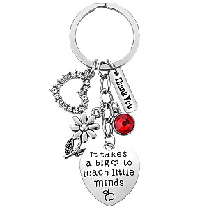 Teacher Appreciation Gifts for Women - Teacher Valentines Christmas Gifts, Thank you gifts for Teacher, It Takes A Big Heart To Teach Little Minds