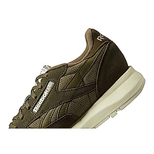 Reebok Women's Classic Leather SP Sneaker, Army Green/White, 10