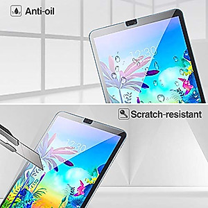 ProCase LG G Pad 5 10.1 Screen Protector 2019 (LM-T600 / LM-T605), Tempered Glass Screen Film Guard Screen Protector for 10.1 inch LG G Pad 5 2019 -Clear