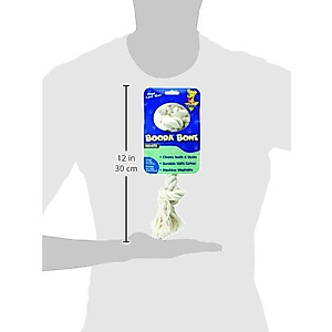 Petmate Aspen/Booda Corporation DBX50763 2-Knot Rope Bone Dog Chew Toy, Large