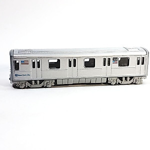 METRO Diecast Model Subway Train 7"