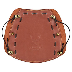 Hoseten Archery Armguard, Arm Guards for Archery Leather Bracers Leather Arm Guards, for Adolescent for Children Protective Gear