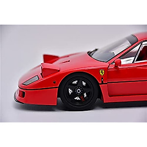 APLIQE Scale Model Vehicles for Ferrari F40 Ferrari F40 Out-of-Print Alloy die-Casting Simulation Collection car Model 1:18 Model Vehicles (Color : Z)