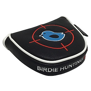 ReadyGOLF Birdie Hunting Embroidered Putter Cover Mallet (Crosshairs)
