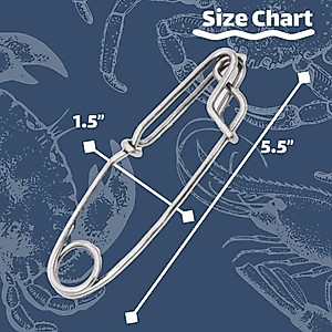 Ladner Traps Longline Snaps for Shrimp Trap (Pack of 2)