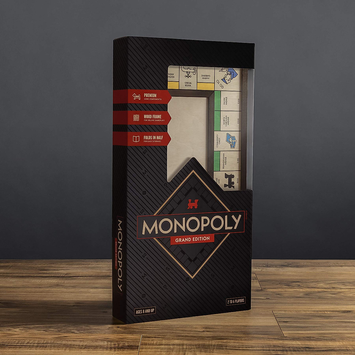 WS Game Company Monopoly Grand Folding Edition