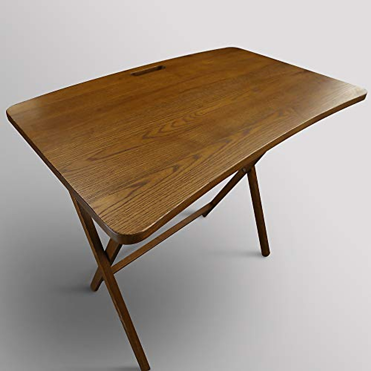 PRESTO PRODUCTS COMPANY American Trails Arizona Folding Table with Solid Red Oak,Warm Brown