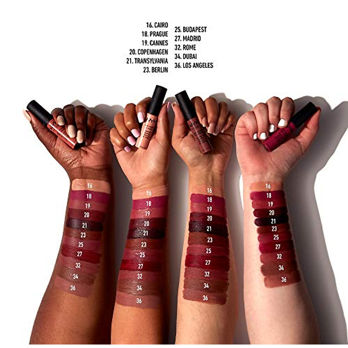 NYX PROFESSIONAL MAKEUP Soft Matte Lip Cream, Lightweight Liquid Lipstick - Cannes (Matte Muted Mauve)