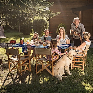 memKiya 6Ft Picnic Table Cover with Bench Covers Fitted 72×30 Inch Polyester Waterproof Dinning Tablecover Summer Outdoor Pinic Necessities Stuff Items Camper Camping Organizer Gifts Pink Flamingos