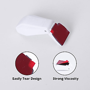 EUDEMON Plastic 8 Pack Kids Proofing Safety Drawer Stoppers Baby Safety Child Proofing Drawer Pinch Guards Easy to Install no Tools Need or Drill (White)