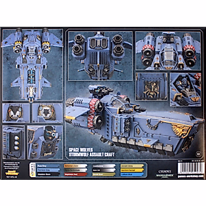 Games Workshop 99120101117" Warhammer 40,000" Space Wolves Storm Fang Gunship Action Figure