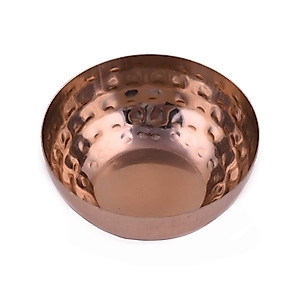 elite DECORIO Copper Engraved Set of 7 Offering Bowls Tibetan Buddhist Mini Offering Bowls Water Offering Bowls Supplies Offering Bowls for Yoga Meditation Altar Dia. 2.4 Inch, 1 Inch