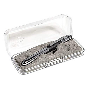 Fisher Space Pen Removable Clip Ballpoint Pen, Black with Chrome Cap, Stylus and Chrome Clip (BGBC-CL/S)