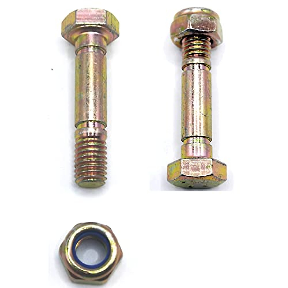 2 Pack 303160355P 303160355 Replacement Shear Pins Bolt and Nut for MTD Powersmart Snowblowers