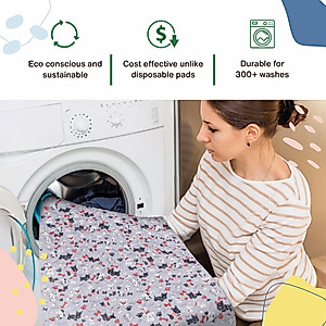 Washable Pee Pads for Dogs, Reusable Pee Pads for Dogs, Washable Puppy Pads, Dog Pee Pads Washable, Whelping Pad, Reusable Puppy Pads, Waterproof Dog Mat for All Breeds, Dog Pee Mat by Caldwell's