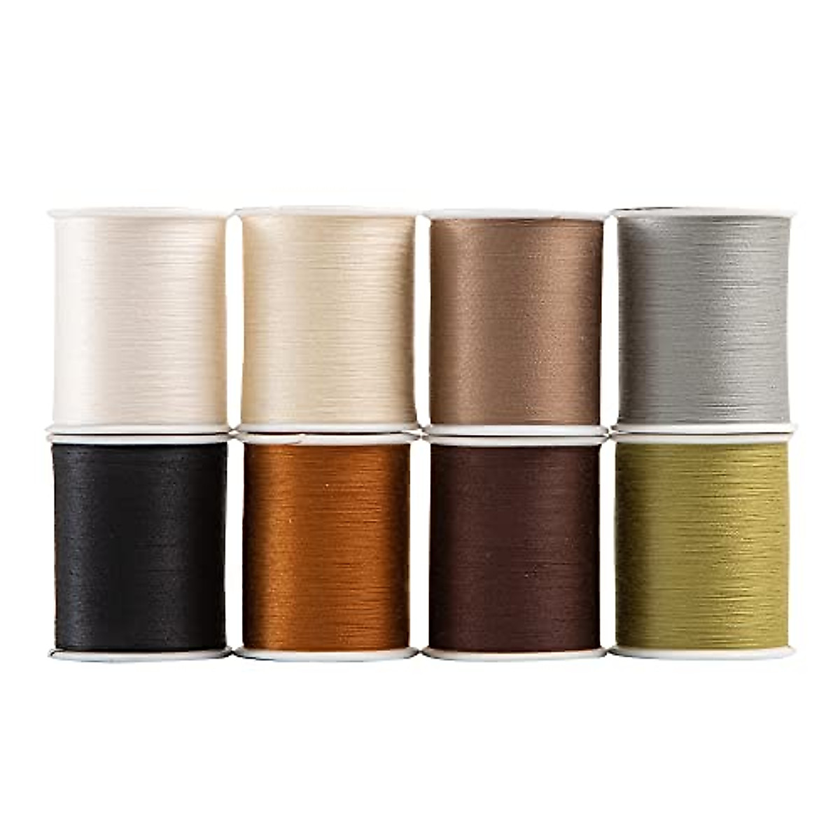 Superior Threads Sew Complete Polyester Sewing Quilting Thread 300 Yard Spool 8-Pack (Neutral)