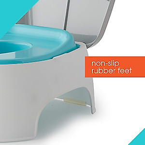 Summer Infant Step Up Seat and Stepstool for Potty Training and Beyond, Easy to Empty and Clean, Space Saving 2-in-1 Solution