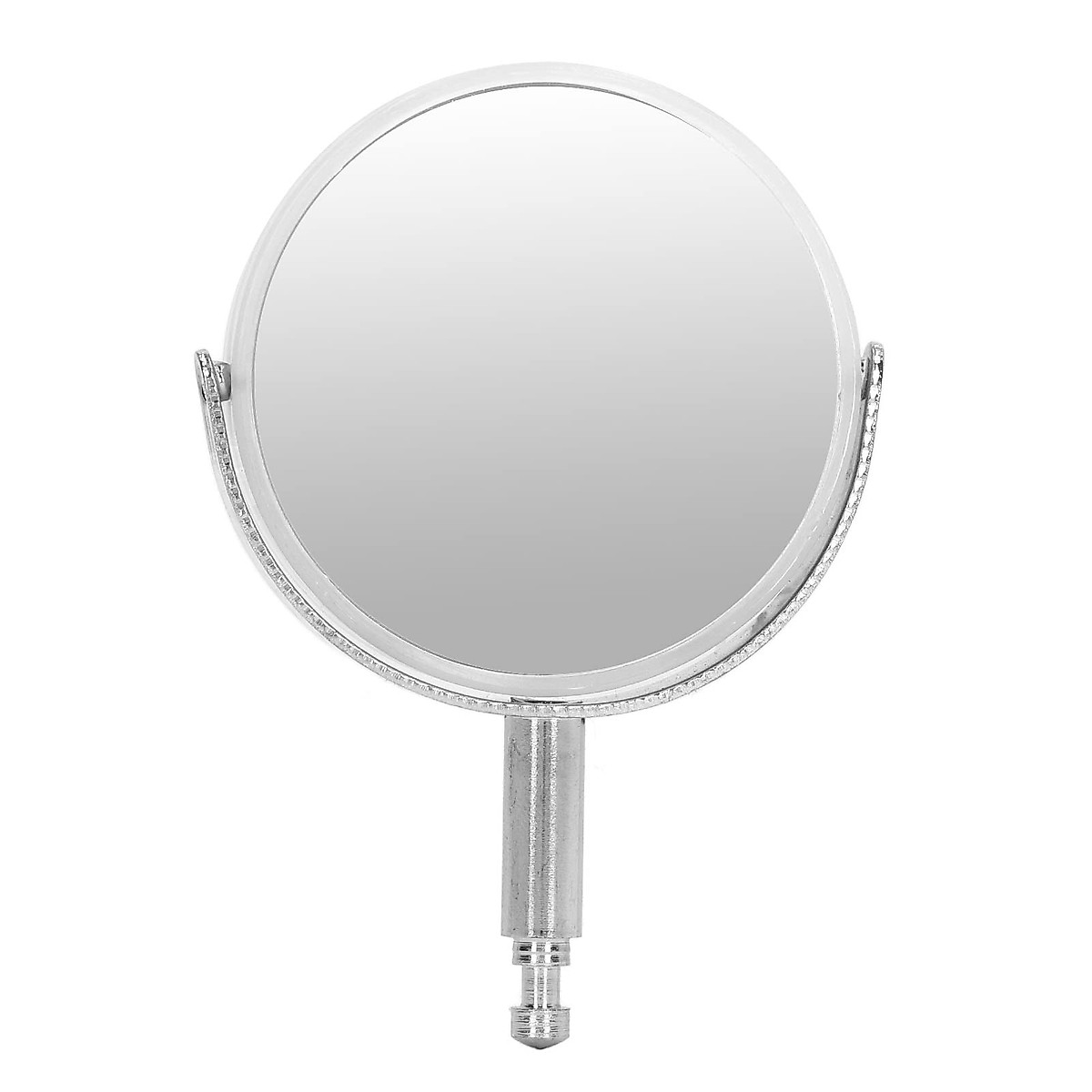 Microscope Reflecting Mirror, Biological Microscope Reflector 360 Degree Rotation Replacement for Light Observation (Plastic Bracket)