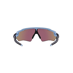 Oakley Youth Oj9001 Radar Ev Xs Path Rectangular Sunglasses, Matte Stonewash/Prizm Sapphire, 31 mm