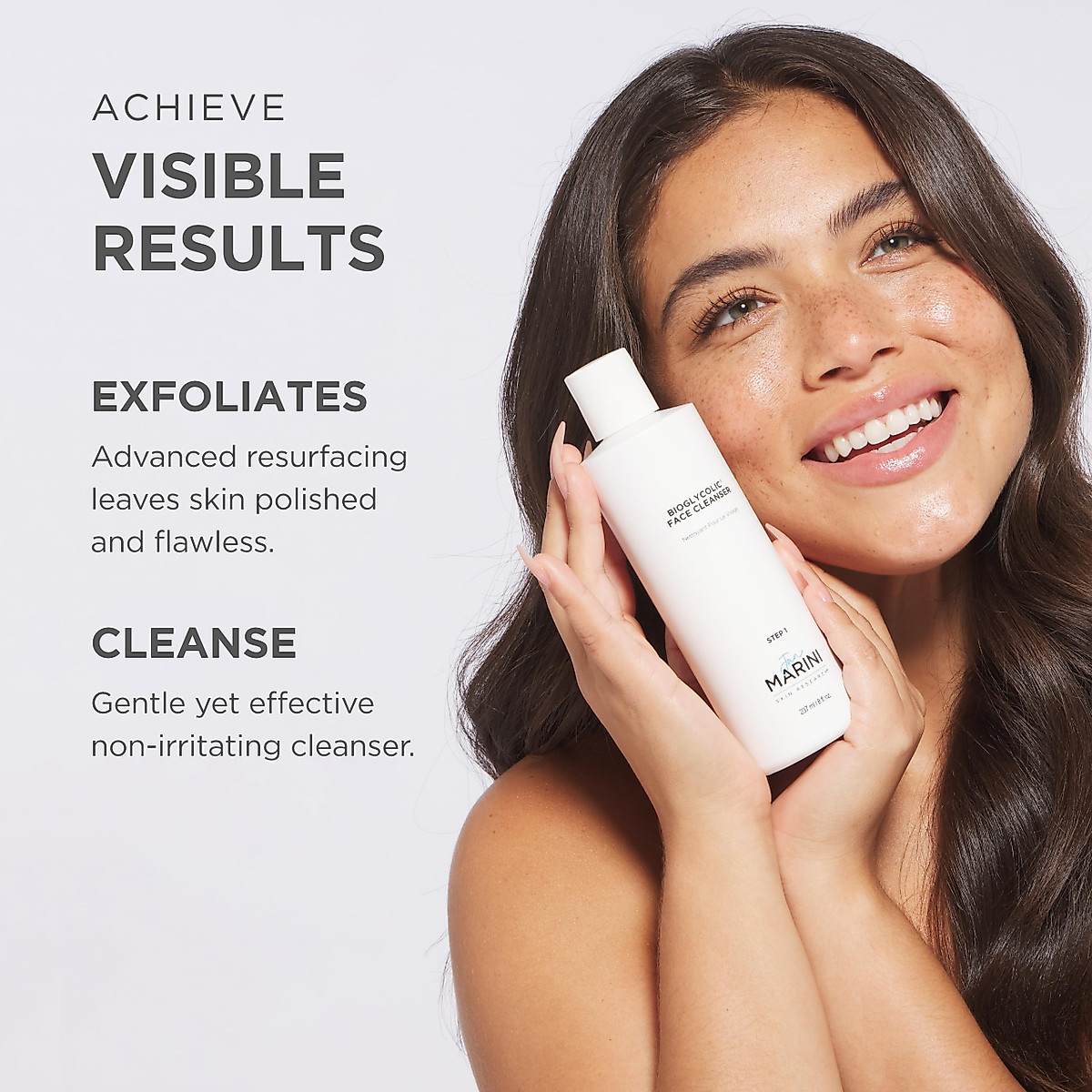 Jan Marini Skin Research Bioglycolic Face Cleanser - Facial Wash for Oily, Dry & Combo Skin - Personal Face Skincare - Skin Cleanser for Beauty & Personal Care - 8 fl oz