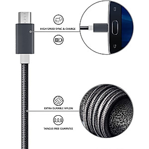 Boda Replacement USB Charger Data Transfer Cable Compatible for zonko K105/ Pritom M10/ qunyiCO Y10/MEIZE 10 Inch Android 9.0 Pie Tablet,5 feet