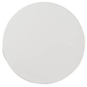 SAFAVIEH Outdoor Collection Vikki Modern Ivory Concrete Accent Table (Fully Assembled) VNN1040B