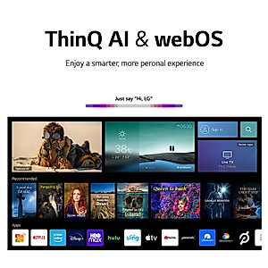 LG QNED80 Series 75-Inch Class QNED Mini-LED Smart TV 75QNED80UQA, 2022 - AI-Powered 4K TV, Alexa Built-In