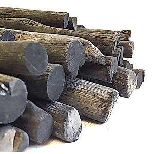 IPPINKA Pro Grade Japanese Binchotan BBQ Charcoal from Kishu, 5lb of Charcoal