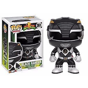 Funko POP TV: Power Rangers - Black Ranger Action Figure
