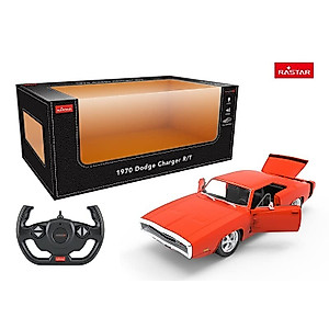 RASTAR RC Car 1/16 Scale 2.4Ghz Remote Control Car for Dodge Charger R/T R/C Toy Car Model Vehicle