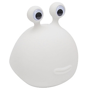 Uonlytech Cartoon Night Light Slug Silicone Bedside Sleeping Decorative Desktop Light Table Lamp for Kids Home Bedroom Baby Girls