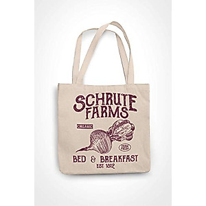 Schrute Farms Tote 100% Cotton Reuseable Grocery Tote