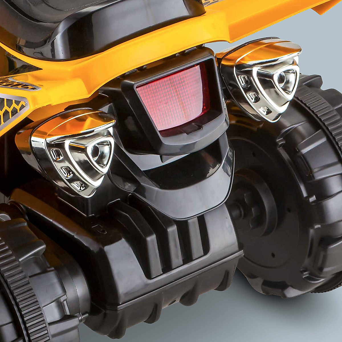 Kid Trax Caterpillar ATV Toddler Ride On Toy, 6 Volt Battery, 3-5 Years, Max Rider Weight of 60 lbs, Single Rider, CAT ATV