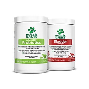 Doggie Dailies Bundle - Probiotics & Bladder Support Soft Chews