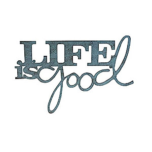 Lavish Home Metal Cutout, 18", Teal Blue