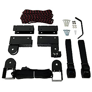 StoreYourBoard Cargo Box Ceiling Storage Hoist, Rooftop Carriers, Hi Lift Pro Garage Organizer Pulley, Hanger Rack