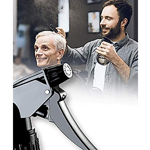 KJS 10 Pieces Trigger Pump Multi-Purpose Mist Stream Sprayer Nozzles Standard Fit 28/400 Black or White (White)