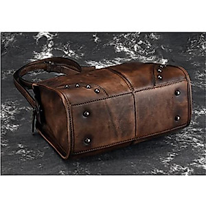 YDXNY Women's Retro Handbag Women's Bag Casual Large Capacity Women's Shoulder Bag (Color : D, Size