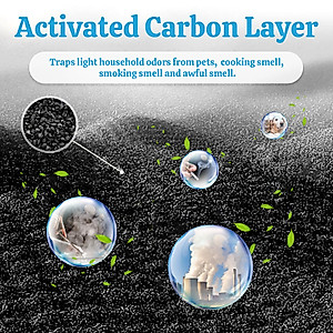 LeadCon 211+ Replacement Filter Compatible for Blue Pure 211+, Foldable, Particle and Activated Carbon Replacement Filter…