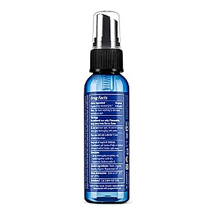 Dr. Bronner's - Organic Hand Sanitizer Spray (Peppermint, 2 Ounce, 12-Pack) - Simple & Effective Formula, Cleanses & Sanitizes, No Harsh Chemicals, Moisturizes & Cleans Hands