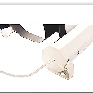 FZZDP 72 inch 16:9 Matte Gray Fabric Fiber Glass Electric Motorized Projector Screen Home Cinema Business School Bar