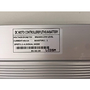 72V 40A Electric Bicycle Controller Brushless DC Controller, Intelligent Dual Mode DC Motor Controller for 2000W E-Bike kit .2000W Motor