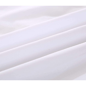 BSC Collection Duvet Cover 3 Piece Set - Luxurious 100% Long Staple Cotton 800 Thread Count Sateen Weave - 1 Comforter Cover with Zipper Closure and 2 Pillowcases, Full/Queen, Black - Duvet Set