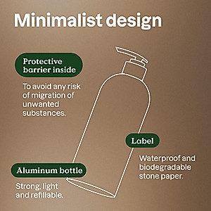 ATTITUDE Conditioner with Essential Oils, Plant and Mineral-Based Ingredients, Vegan Beauty Products, Aluminum Bottle, Colorlast, Patchouli and Black Pepper, 16 Fl Oz