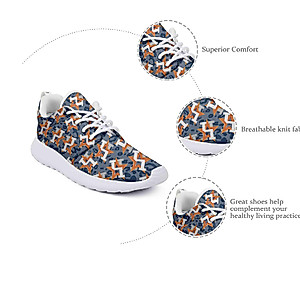 Hobart dfgrwe Camouflage Orange Star Baseball Women Flat Bottom Casual Shoes Light Sneakers