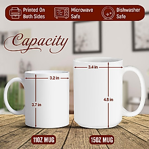 Beautiful Autumn Wreath Mug With Custom Name, Fall Pumpkin And Leaf Design Coffee Cup, Personalized Autumn Lover White Cup 15oz, Customized Fall Ceramic Mug For Friend Coworker